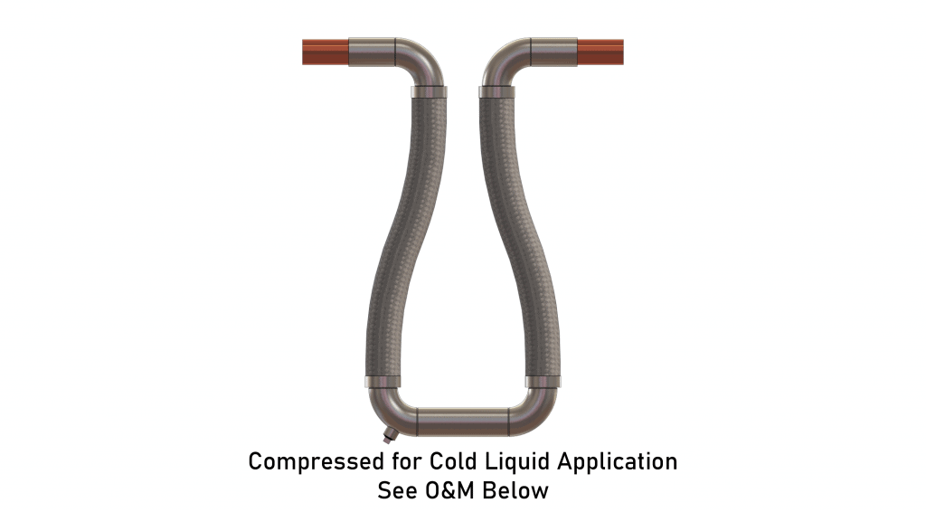 VRF Metraloop Expansion Joint – Compatible with all VRF Systems