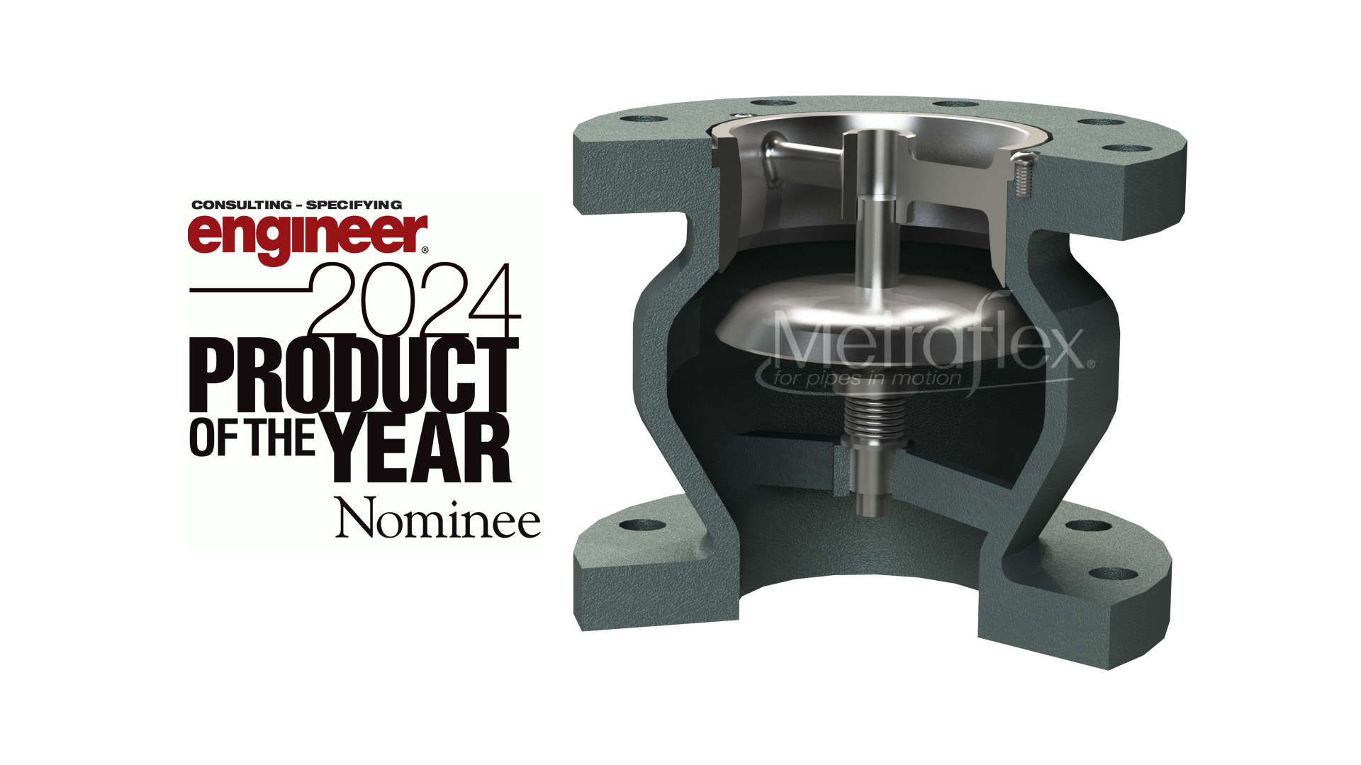 VFD Check Valve – Center Guided Silent Check Valve – Metraflex