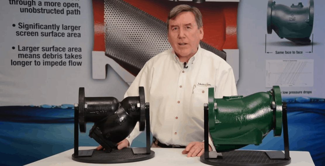 LPD Y Strainer from Metraflex Compared to Traditional Y Strainer