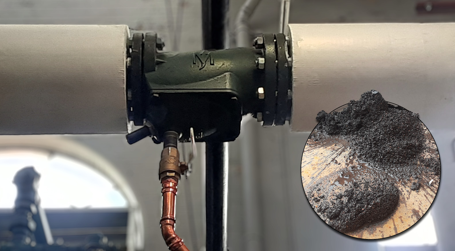 Removal of Iron Oxide Accumulation in Steam Condensate System – Metraflex